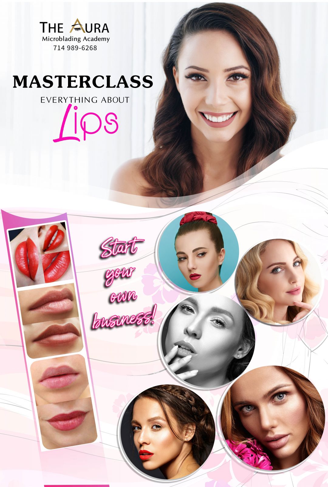 Everything about lips in just 1 MasterClass - The Aura Beauty School ...