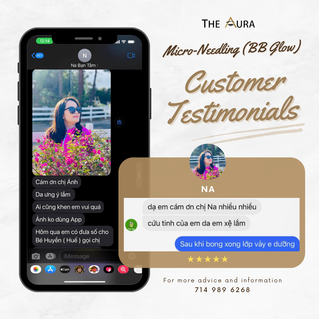 Micro-Needling (BB Glow) Testimonials - The Aura Beauty School Orange ...