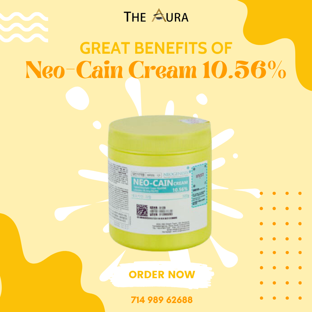 Great benefits of Neo-Cain Cream 10.56% - The Aura Beauty