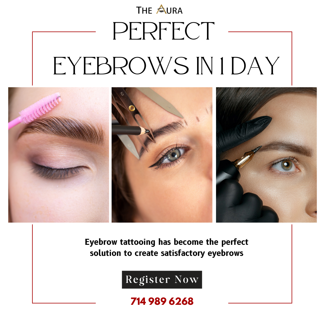 Perfect eyebrows in 1 day Learn professionaltattootechniques