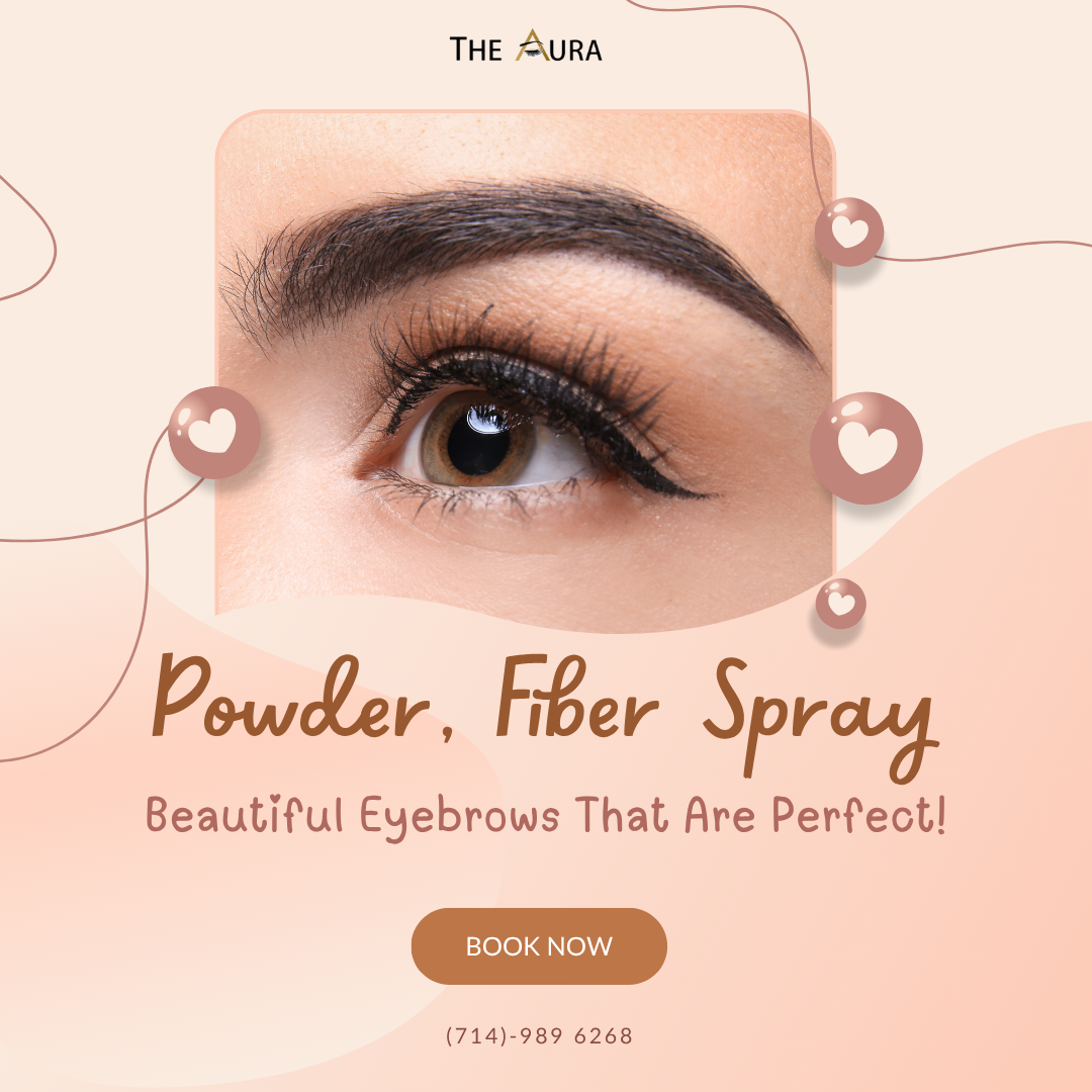 Powder, Fiber Spray - Beautiful Eyebrows That Are Perfect!